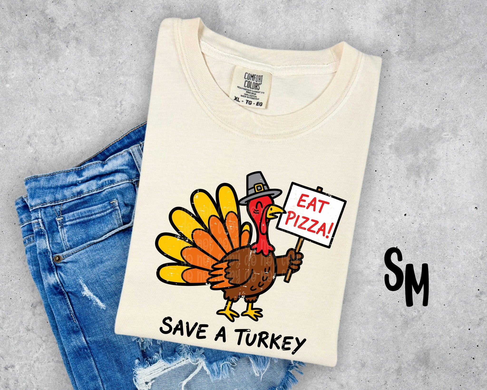 Save a Turkey, Eat Pizza – Faircloth Creations LLC